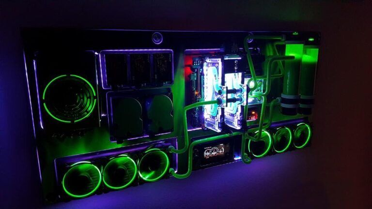 8 Ridiculously Awesome Wall-Mounted PC Build Examples (May 2025)